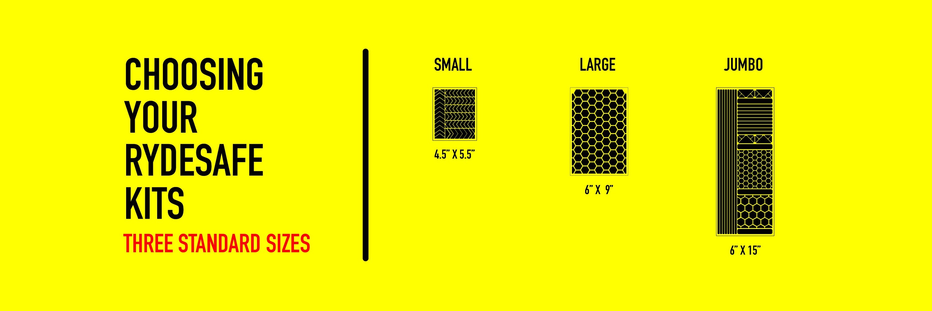 RydeSafe Reflective Stickers - All Products