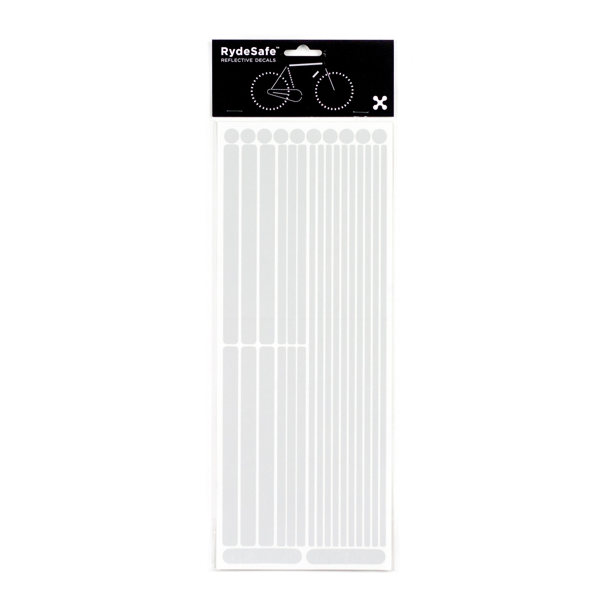 RydeSafe Reflective Stickers | Multi Stripes Kit - Jumbo